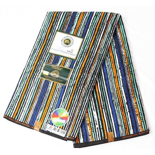 Buy this Hitarget Fabric with Multicolored Vertical Prints